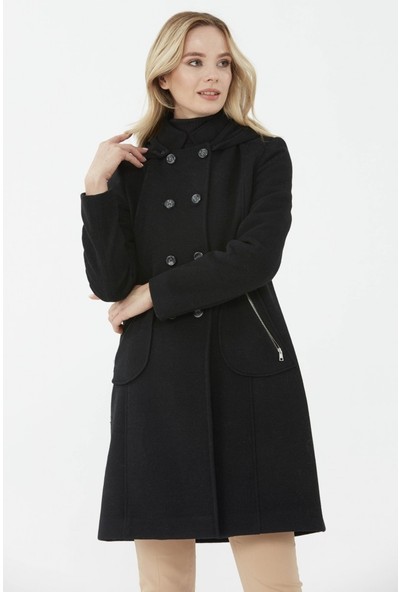 Selen Giyim Armut Cep Kruvaze Kaban Selen Giyim Armut Cep Kruvaze Kaban