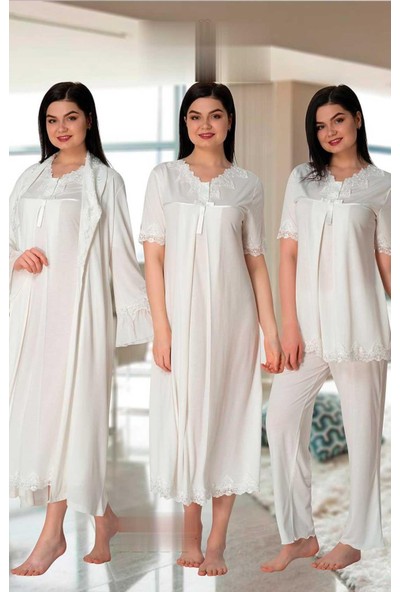 Effort 5036 Lohusa Pijama Gecelik Sabahlık Takım Effort 5036 Lohusa Pijama Gecelik Sabahlık Takım