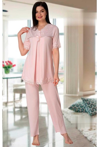 Effort 5032 Kısa Kol Lohusa Pijama Takım