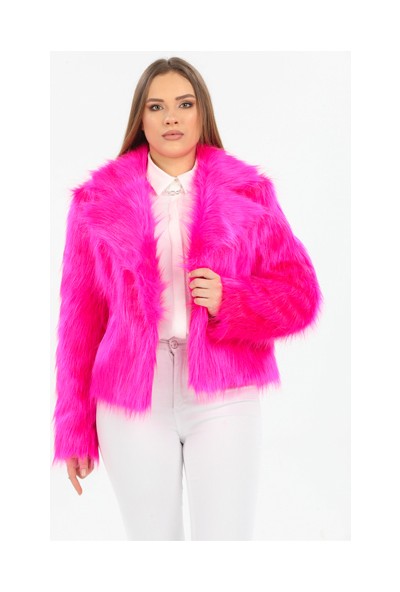 Redpoint Redpoint redpoint Suni Kürk (Faux Fur) Çentik Yakalı Ceket Redpoint Redpoint redpoint Suni Kürk (Faux Fur) Çentik Yakalı Ceket