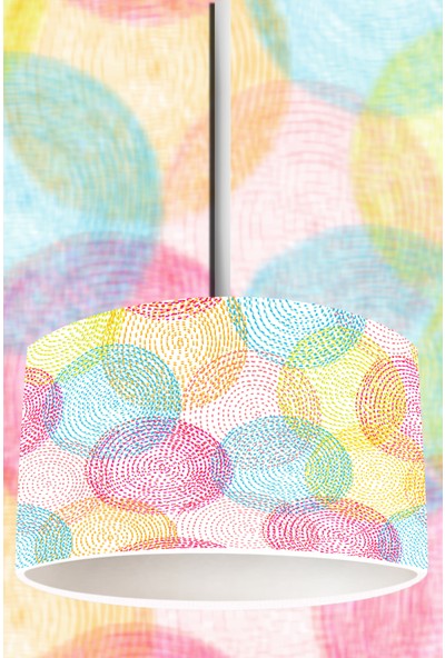 Adalı Dekor Çocuk Odası Avize Renkli Toplar