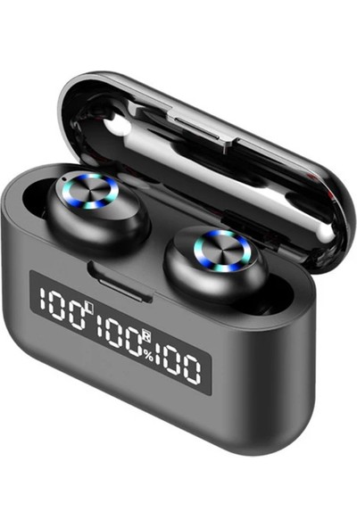 Hua3C Kablosuz Bluetooth Stereo Gürültü Önleyici LED Kulaklık (Yurt Dışından)