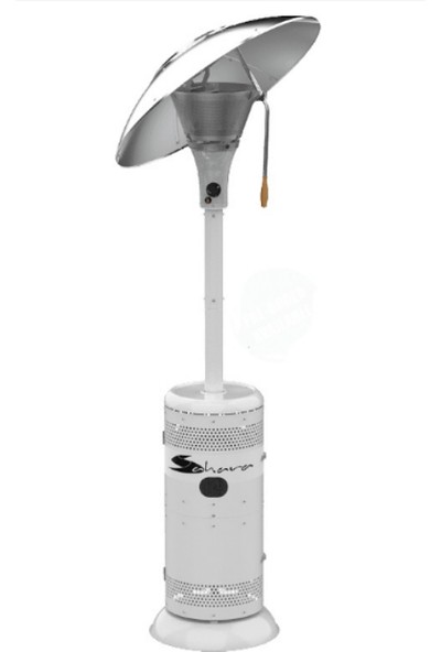 Aygaz Beyaz Isı Odağı Dış Mekan Isıtıcı Palmiye Soba Aygaz Beyaz Isı Odağı Dış Mekan Isıtıcı Palmiye Soba