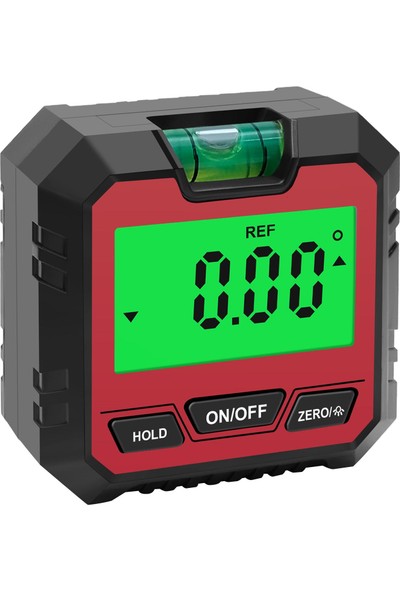 Dolity Dijital Seviye Açı Ölçer Aydınlatmalı LCD Iletki Blisters ile Marangozluk Için Inklinometre Siyah Kırmızı (Yurt Dışından) Dolity Dijital Seviye Açı Ölçer Aydınlatmalı LCD Iletki Blisters ile Marangozluk Için Inklinometre Siyah Kırmızı (Yurt Dışından)