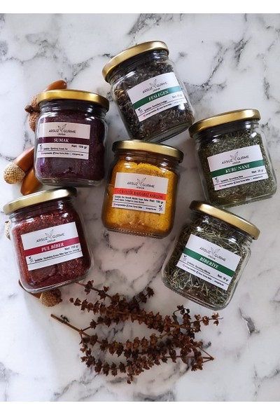 Gurme Baharat Seti 6' Lı