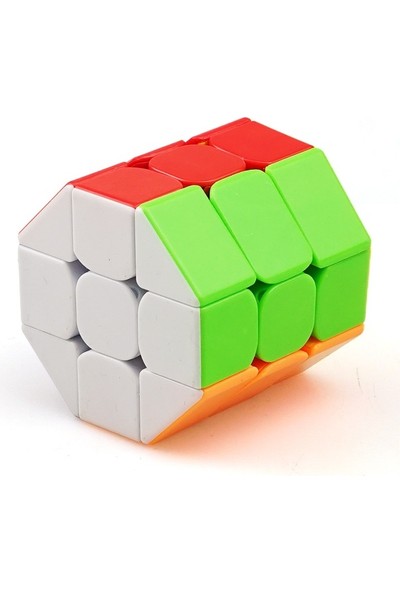 Göçmen Tuhafiye Silindir Rubik Küp Zeka Küpü 3X3X3 Göçmen Tuhafiye Silindir Rubik Küp Zeka Küpü 3X3X3