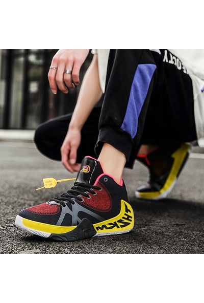 Kın Sarı - Siyah Basketbol Ayakkabısı (Yurt Dışından)