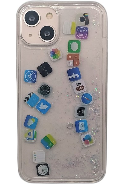Cephane Apple iPhone 12 Sulu Simli Sosyal Medya (Facebook, Twitter, Instagram) Kılıf Cephane Apple iPhone 12 Sulu Simli Sosyal Medya (Facebook, Twitter, Instagram) Kılıf