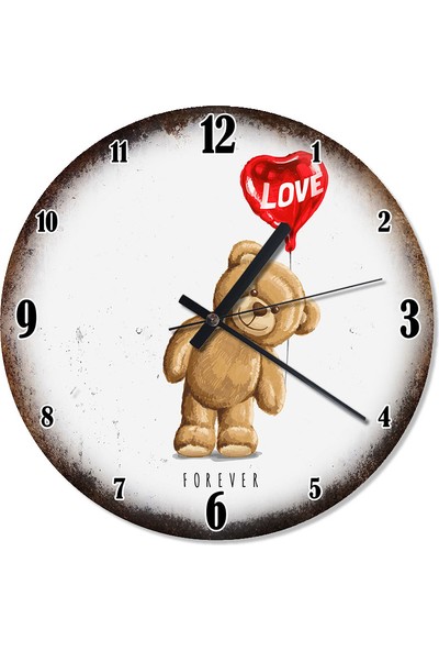 Tablomega Sonsuz Aşk Akarlı Duvar Saati Tablomega Sonsuz Aşk Akarlı Duvar Saati