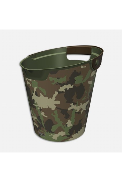 Evgaraj Dekoratif Çok Amaçlı Kova Temizlik, Bahçe, Çöp Kovaları 10L