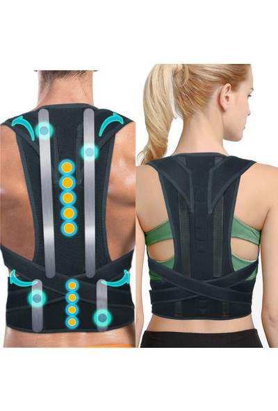 Ankaflex Newstyle Kadın Erkek Dik Durus Korsesi Kambur Önleyici Korse Omuz Korsesi