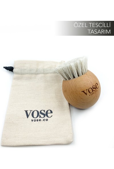 Vose Doğal At Kılı Yüz Fırçası