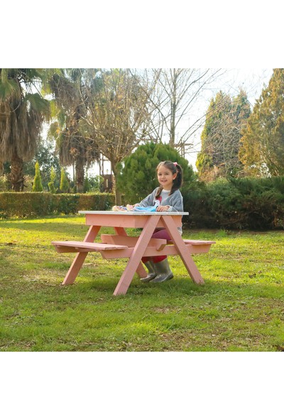 Mandu “mandu” Ahşap Çocuk Piknik Masası (Kum Havuzlu) Mandu “mandu” Ahşap Çocuk Piknik Masası (Kum Havuzlu)