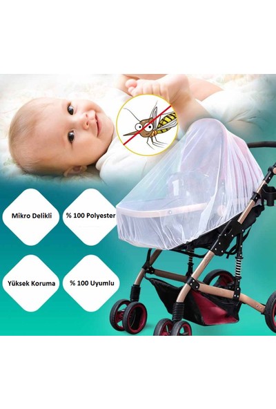 Nihome Puset Araba Sinekliği Tül Cibinlik