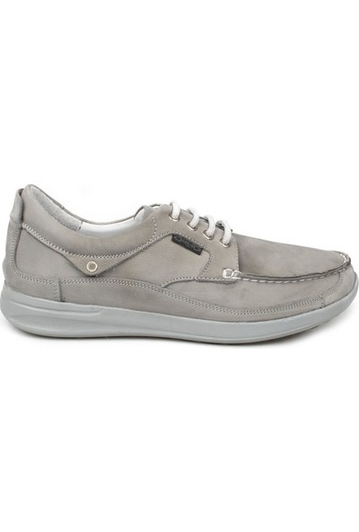 Scooter Deri Açık Gri Erkek Ayakkabı M1098NAG