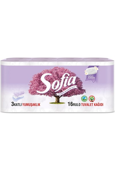 Sofia 3 Katlı Kokulu Tuvalet Kağıdı 16'lı