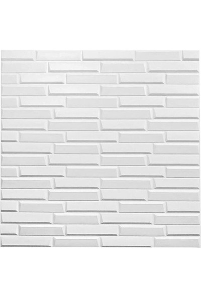 Renkli Duvarlar NW55 Opak Küçük Taş Desen Kendinden Yapışkanlı Sünger Esnek Beyaz Duvar Paneli 70X77 cm 6 Adet Renkli Duvarlar NW55 Opak Küçük Taş Desen Kendinden Yapışkanlı Sünger Esnek Beyaz Duvar Paneli 70X77 cm 6 Adet