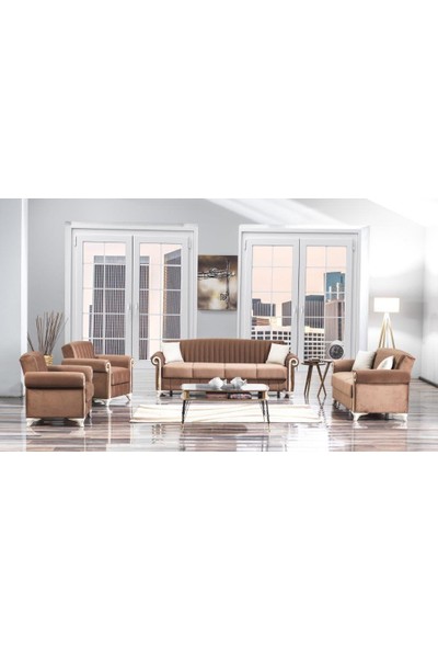 İpek Mobilya Santa Koltuk Takımı 3+2+1+1 ( Kahverengi) İpek Mobilya Santa Koltuk Takımı 3+2+1+1 ( Kahverengi)