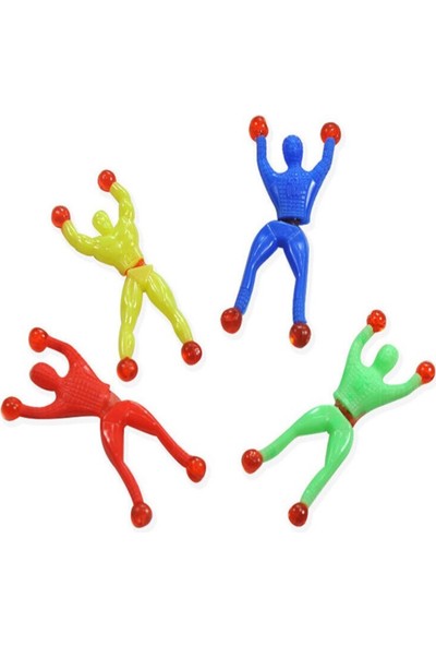 Roseroi Cama Yapışan Örümcek Adam Oyuncak 6 Adet Spiderman Roseroi Cama Yapışan Örümcek Adam Oyuncak 6 Adet Spiderman