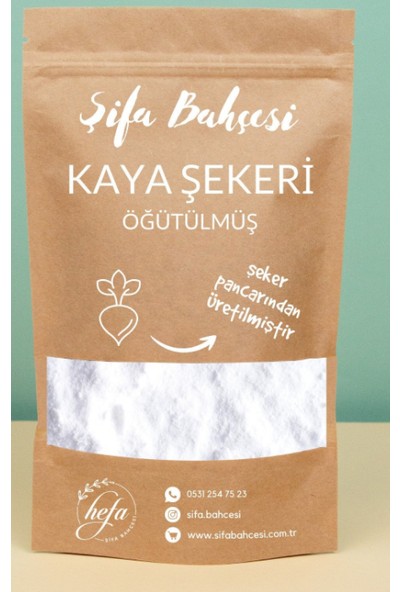 Hefa Şifa Bahçes Kaya Şekeri Öğütülmüş 1 Kg Hefa Şifa Bahçes Kaya Şekeri Öğütülmüş 1 Kg