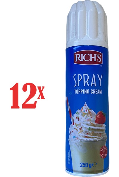 Rich Rıch's Sprey Şanti Mavi 12X 250 gr