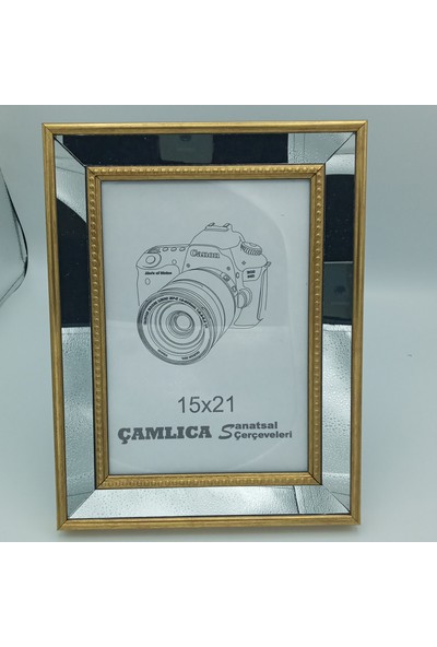 Çamlıca Sanatsal Çerçeveleri Nil 15 x 21 cm Aynalı Çerçeve