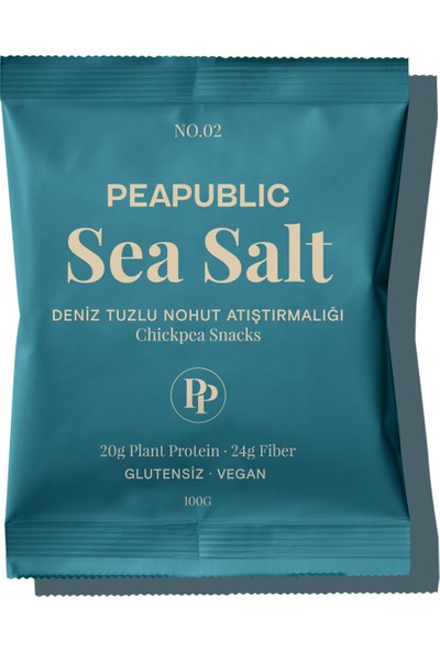 Peapublic No:2 Sea Salt Nohut Atıştırmalığı Peapublic No:2 Sea Salt Nohut Atıştırmalığı