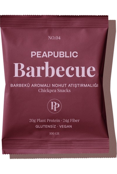 Peapublic No:4 Barbecue Nohut Atıştırmalığı