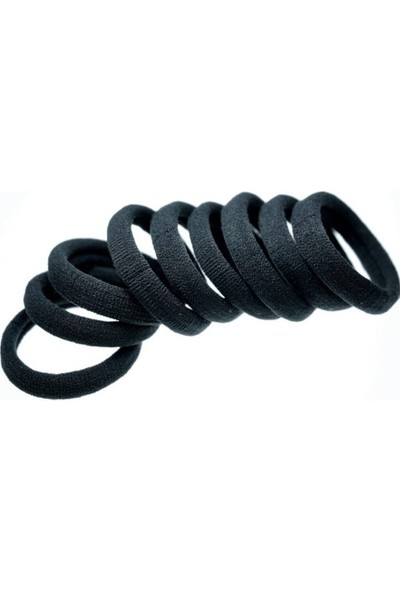 Nistabolje Siyah Kadın 56 Adet Orta Boy Esnek Havlu Lastik Toka Nistabolje Siyah Kadın 56 Adet Orta Boy Esnek Havlu Lastik Toka