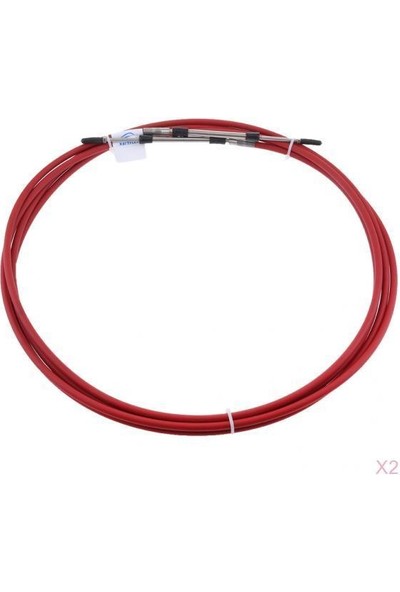 Sharplace 2 Adet Kırmızı 13 Ft Deniz Kontrol Kolu Kablosu Tekne Motor Inboart Gaz Kelebeği Için (Yurt Dışından) Sharplace 2 Adet Kırmızı 13 Ft Deniz Kontrol Kolu Kablosu Tekne Motor Inboart Gaz Kelebeği Için (Yurt Dışından)