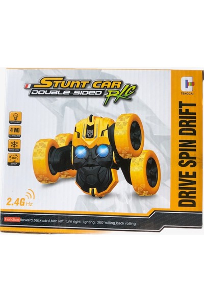 Duru Toys Uzaktan Kumandalı Şarjlı Bumblebee Akrobat Oyuncak Araba Duru Toys Uzaktan Kumandalı Şarjlı Bumblebee Akrobat Oyuncak Araba
