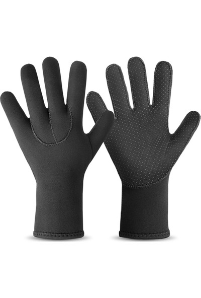 Foyou 3mm Neopren Dalış Eldiveni - Siyah (Yurt Dışından)