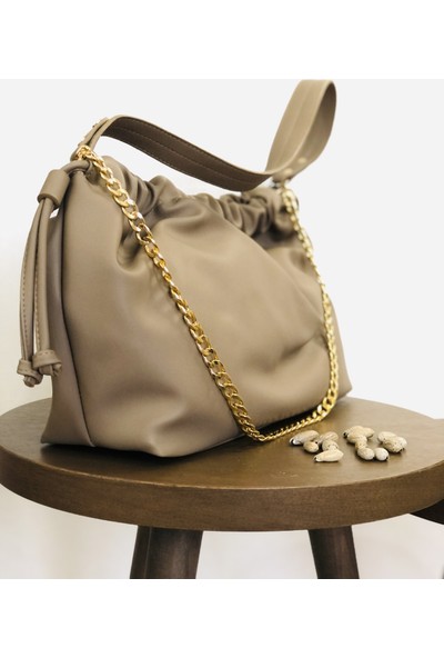 Gio Suni Deri Omuz Çantası