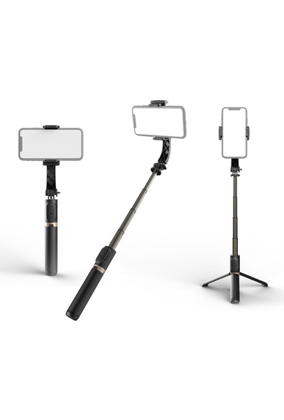 Beauty Life Uzatılabilir Kablosuz Bt Özçekim Çubuğu El Gimbal Sabitleyici (Yurt Dışından) Beauty Life Uzatılabilir Kablosuz Bt Özçekim Çubuğu El Gimbal Sabitleyici (Yurt Dışından)