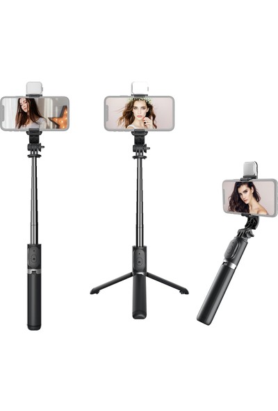 Beauty Life Çok Fonksiyonlu Kablosuz Bt Özçekim Çubuğu Dolgu Işıklı (Yurt Dışından) Beauty Life Çok Fonksiyonlu Kablosuz Bt Özçekim Çubuğu Dolgu Işıklı (Yurt Dışından)