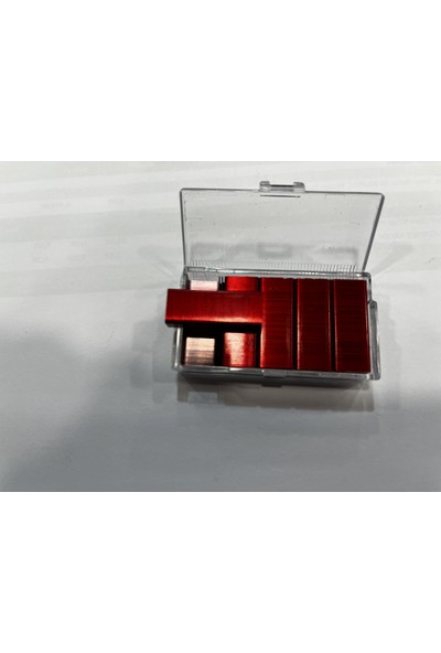 Kangaro Renkli Zımba Teli No:10 - Kırmızı Kangaro Renkli Zımba Teli No:10 - Kırmızı