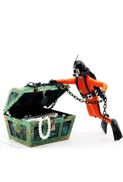 Beauty Life Akvaryum Yüzen Dalgıç Süs Akvaryum Hazine Sandığı ile (Yurt Dışından) Beauty Life Akvaryum Yüzen Dalgıç Süs Akvaryum Hazine Sandığı ile (Yurt Dışından)