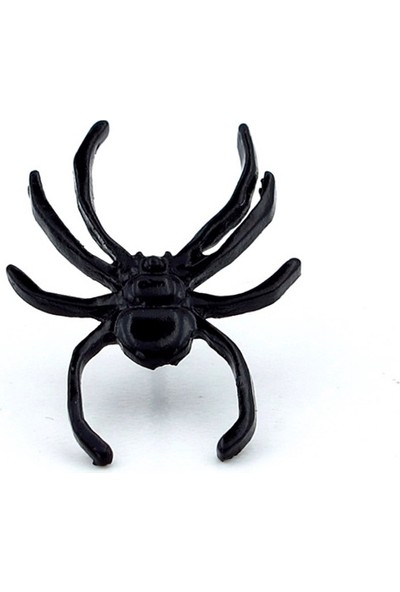 Solfera Siyah Örümcek Çanta Süsü Metal Broş Pin Rozet RZ029 Solfera Siyah Örümcek Çanta Süsü Metal Broş Pin Rozet RZ029