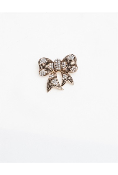 PIERPARIS Broş Bronz Otantık Desen