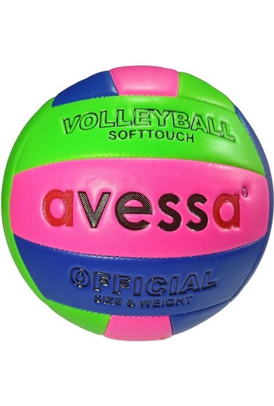 Avessa Voleybol Topu Pembe-Yeşil-Mavi VLM-200 Avessa Voleybol Topu Pembe-Yeşil-Mavi VLM-200