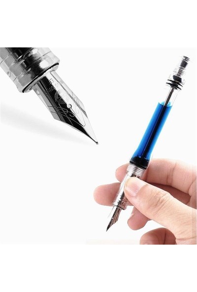 Rainbow Vakum Dolma Kalem Şeffaf Reçine F Uç