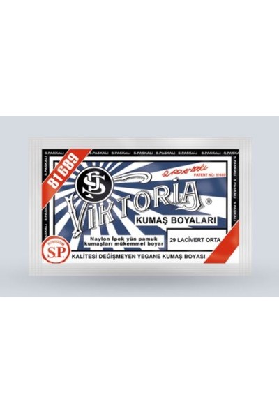 Viktoria Kumaş Boyası Lacivert Orta