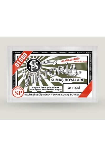 Viktoria Kumaş Boyası Haki Viktoria Kumaş Boyası Haki