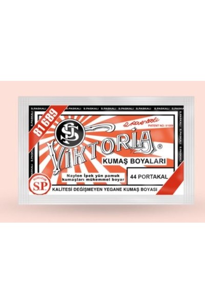 Viktoria Kumaş Boyası Portakal Viktoria Kumaş Boyası Portakal