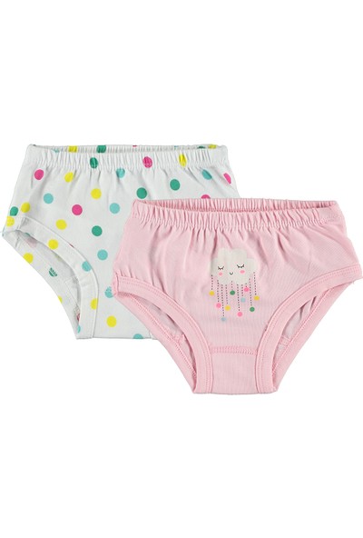 Civil Baby Kız Bebek 2'li Külot Seti 9-18 Ay Pembe