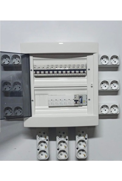 Özel Üretim 12X600W Elektrik Panosu