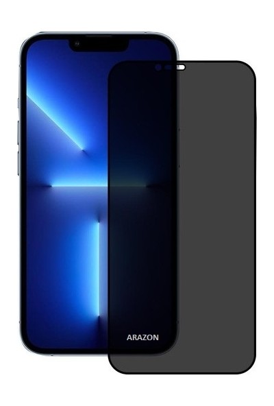 Arazon Apple iPhone 13 / 13 Pro Privacy Hayalet Temperli Cam Ekran Koruyucu Arazon Apple iPhone 13 / 13 Pro Privacy Hayalet Temperli Cam Ekran Koruyucu