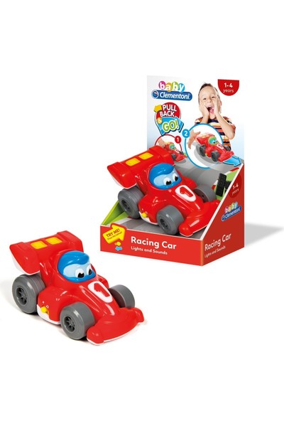 Clementoni 17217 Baby Clementoni Yarış Arabası / 1-4 Yaş