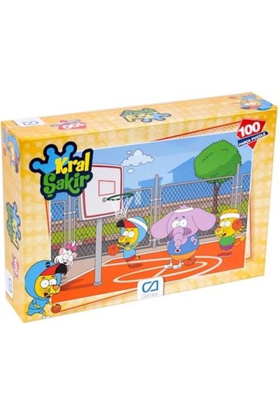 Ca Games 5068 Ca Games, Kral Şakir / 100 Parça Puzzle Ca Games 5068 Ca Games, Kral Şakir / 100 Parça Puzzle