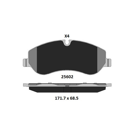 Kale Ön Fren Balatası Ford Transit Tourneo Custom Uyumlu Fiyatı